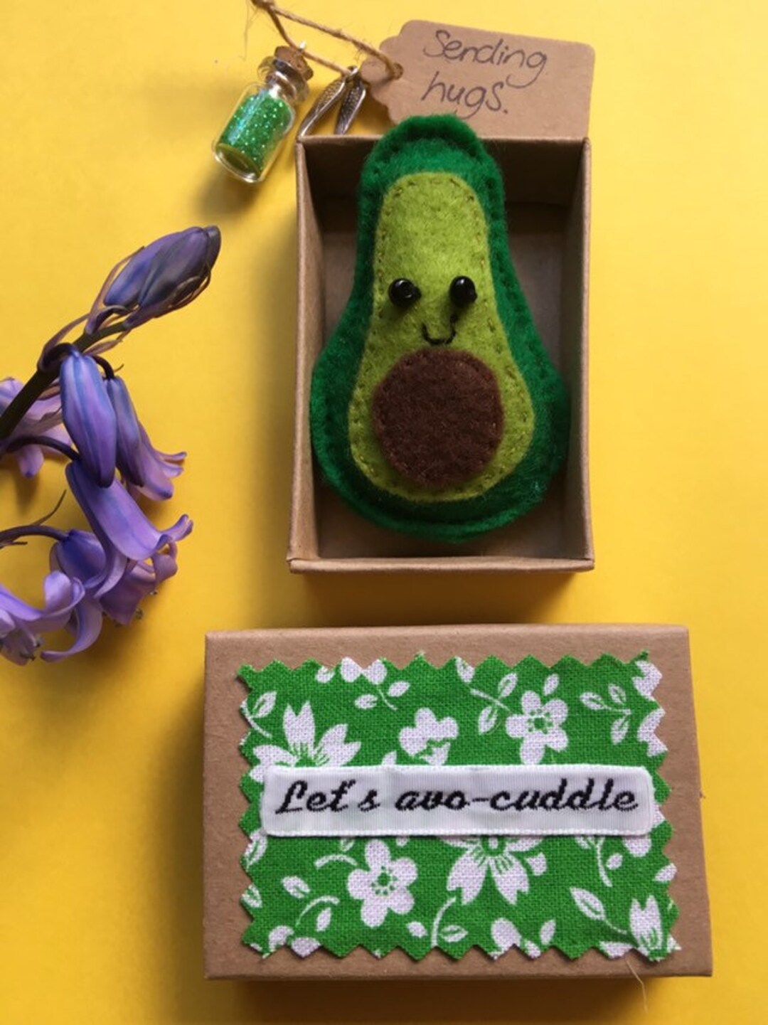 Avocado Let's Avo Cuddle Lets Have a Cuddle Avocado - Etsy UK