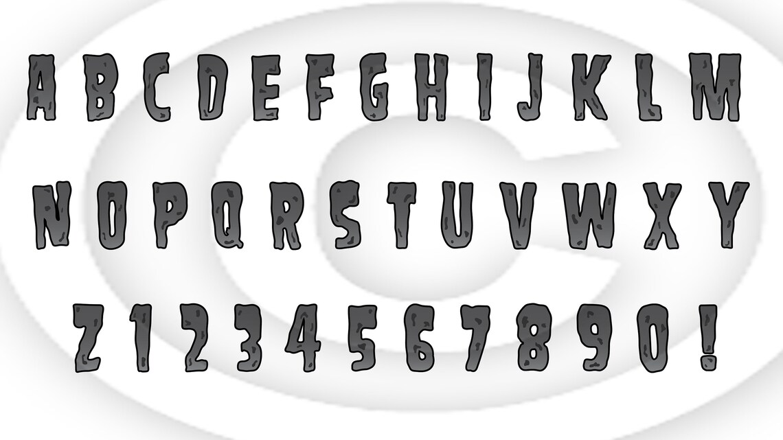 Plants Vs Zombies Zombies 37 Alphabet & Número Imágenes | Etsy