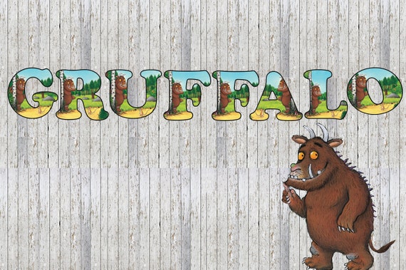 Gruffalo by Julia Donaldson 36 Alphabet & Number Images | Etsy