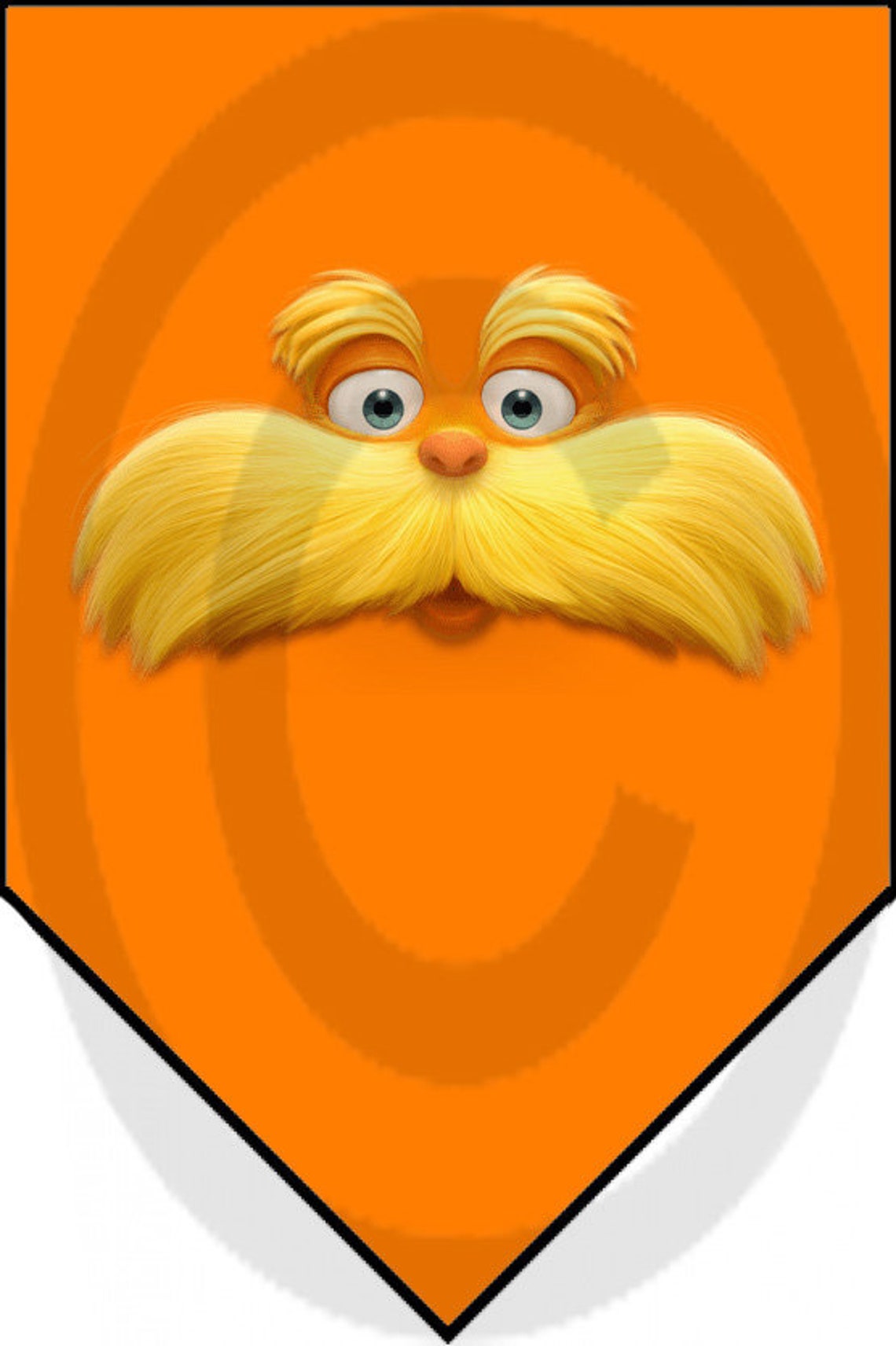 The Lorax 38 Flag Alphabet & Character Banner Party Event | Etsy