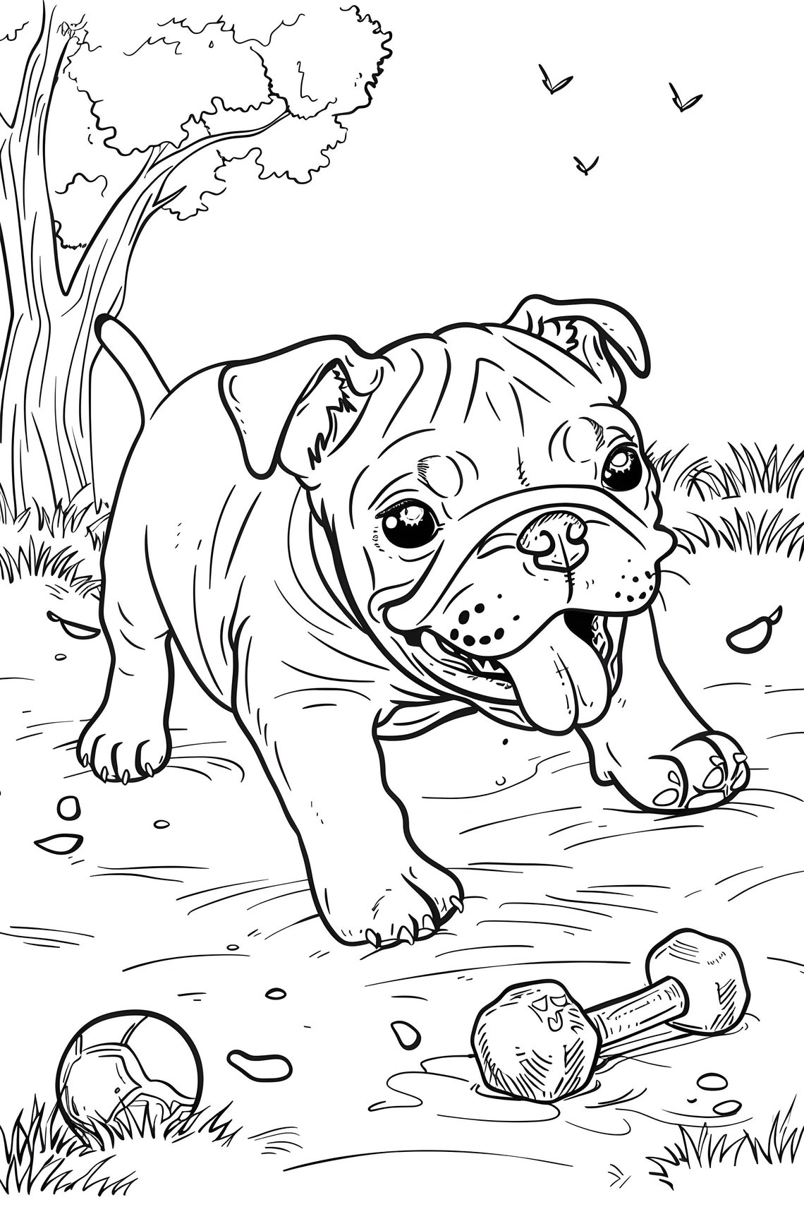 Puppy Friends Coloring Book - Etsy