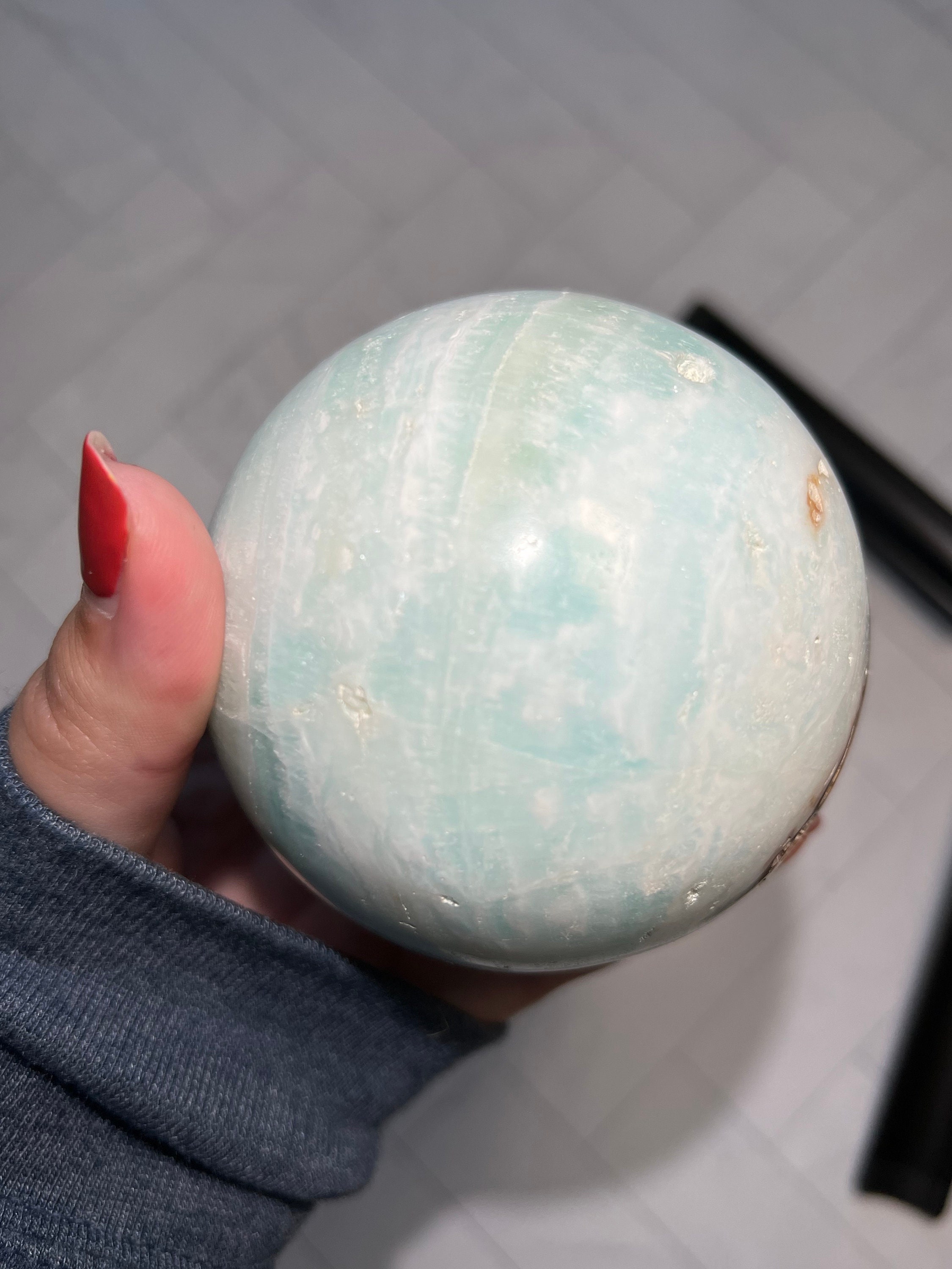 Large Beachy Shades of Light Aqua Blue Caribbean Calcite/aragonite ...