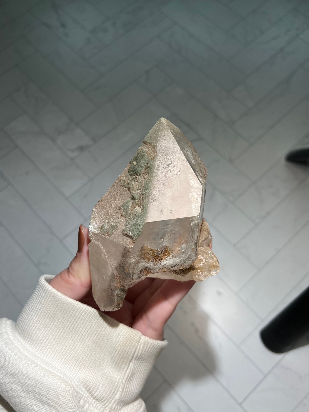 High Grade Strange Himalayan Chunky Quartz Crystal With Silvery ...