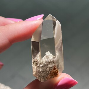 Extra High Grade Polished Phantom Quartz Crystal Mini Tower With Crisp ...