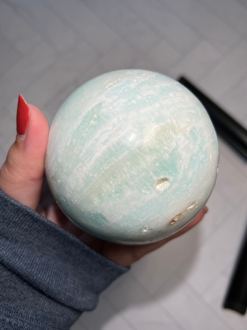 Large Beachy Shades of Light Aqua Blue Caribbean Calcite/aragonite ...