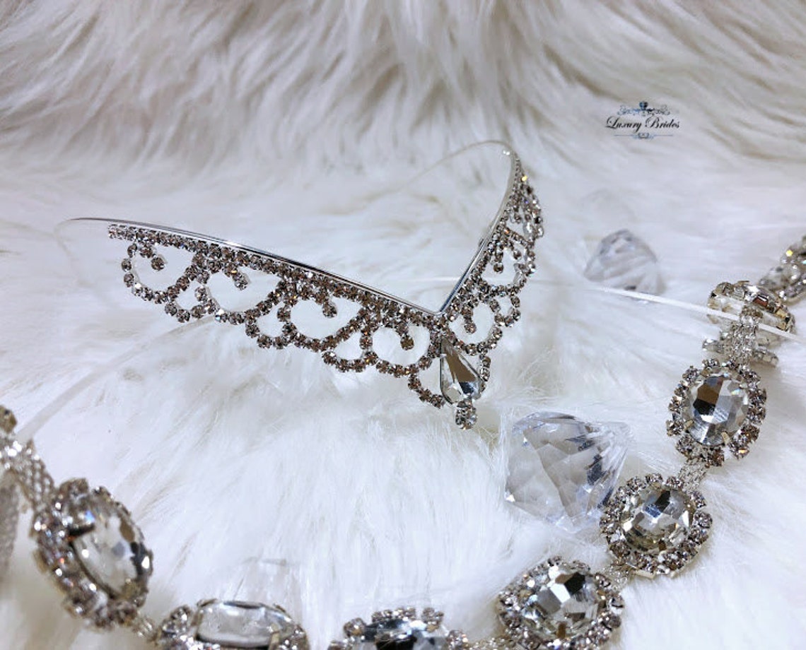 Little Wedding Tiara, Bridal Tiara, Wedding Tiara, Princess Tiara ...