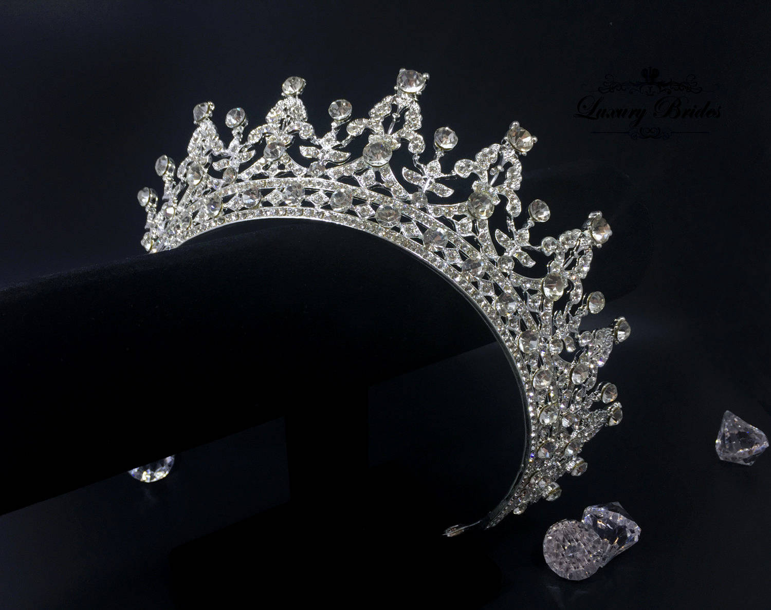Bridal Tiara, Swarovski Crystal Tiara, Princess Tiara, Wedding Tiara ...