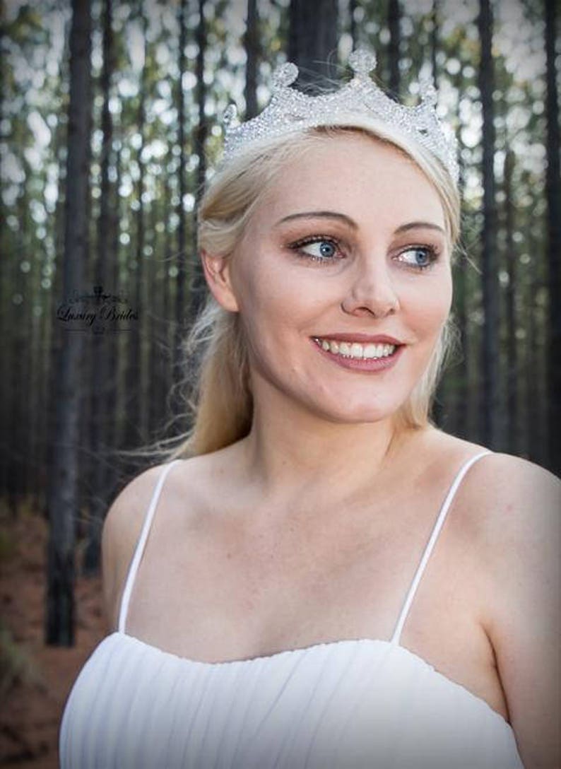 Crystal Wedding Tiara, Bridal Tiara, Wedding Crown, Princess Tiara ...
