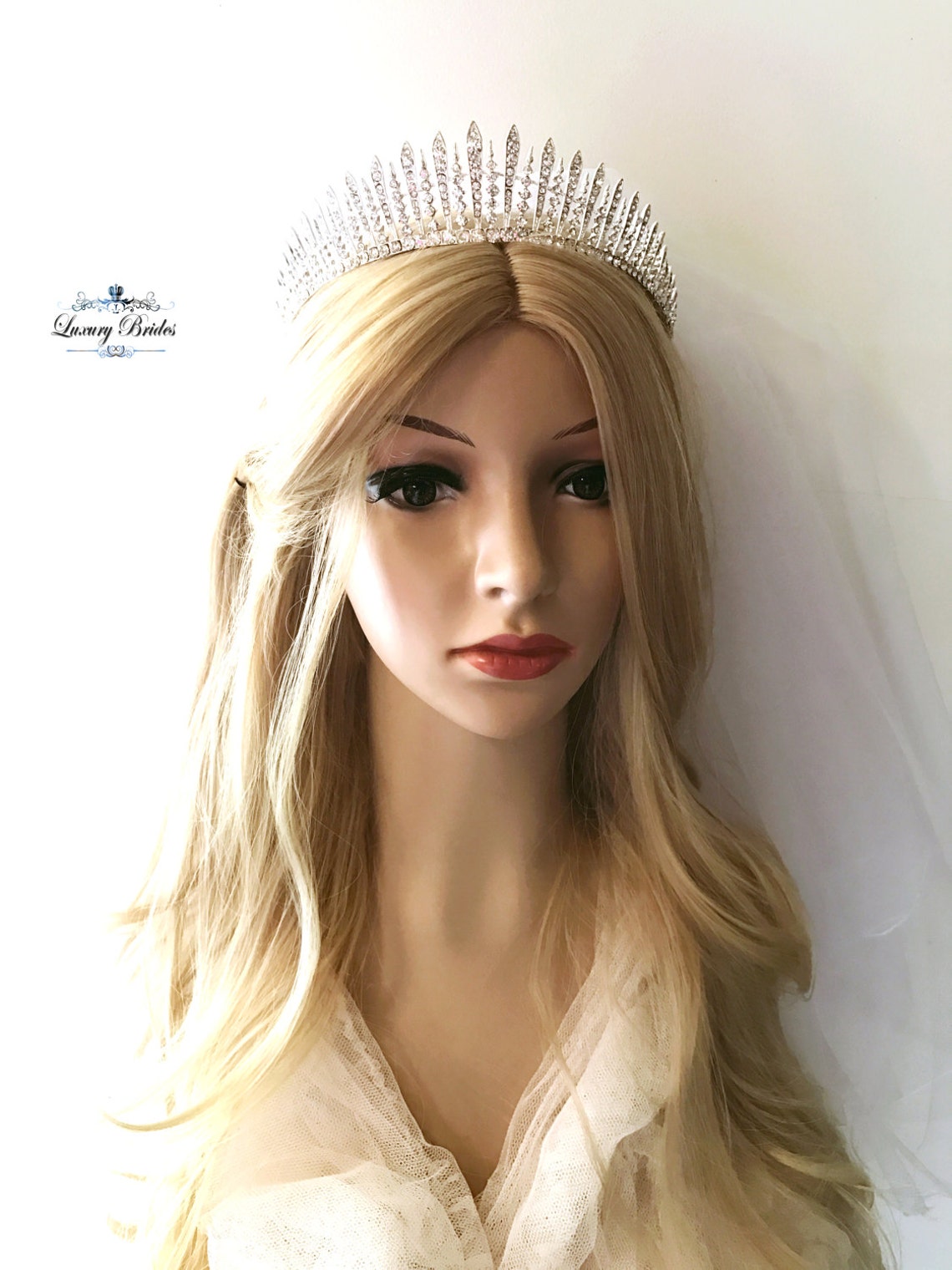 Bridal Tiara, Swarovski Crystal Tiara, Princess Tiara, Wedding Tiara ...