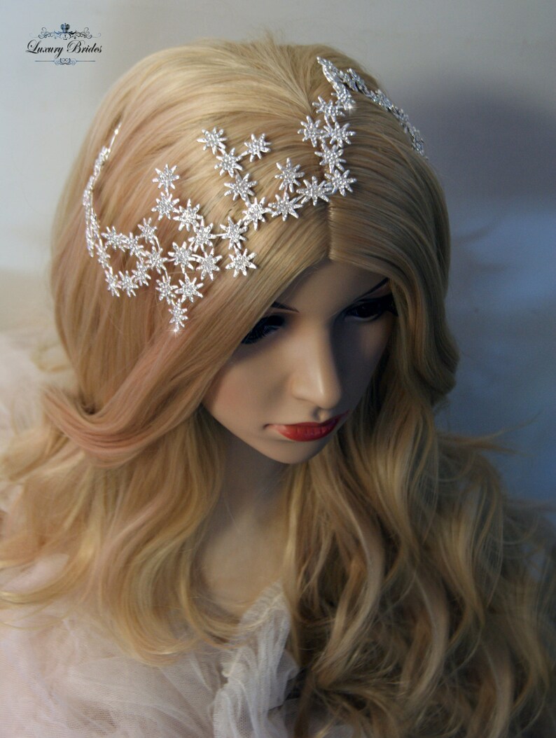 Wedding Hair Accessory, Star Tiara, Tiara With Stars, Star Headpiece ...