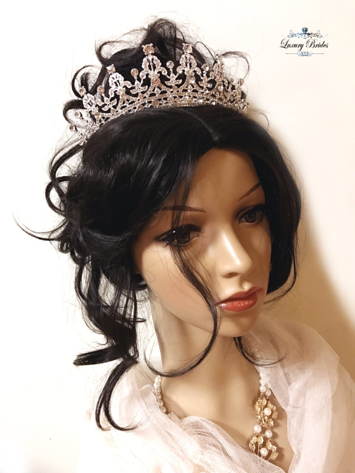Bridal Tiara Swarovski Crystal Tiara Princess Tiara Wedding | Etsy