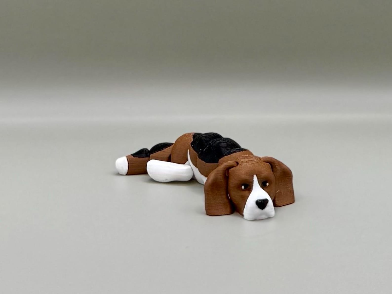 3D Printed Beagle Dog – Articulated Flexi Puppy Toy – Beagle Lover Gift ...