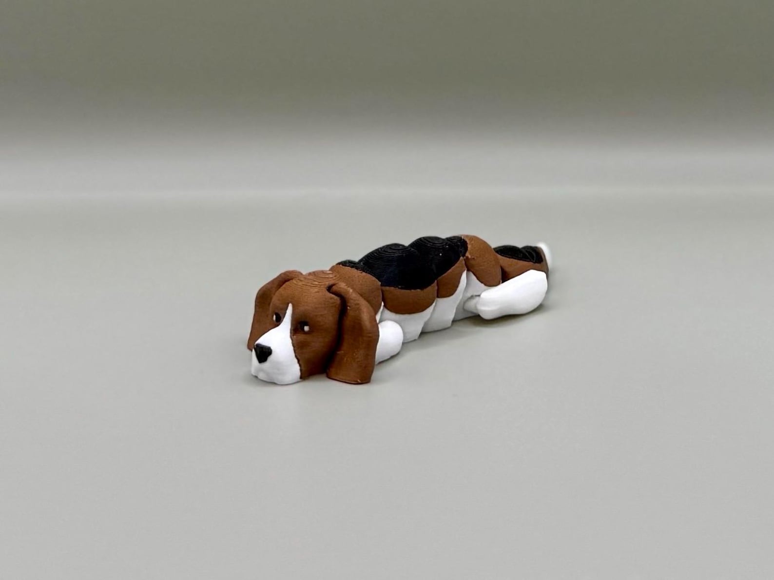 3D Printed Beagle Dog – Articulated Flexi Puppy Toy – Beagle Lover Gift ...