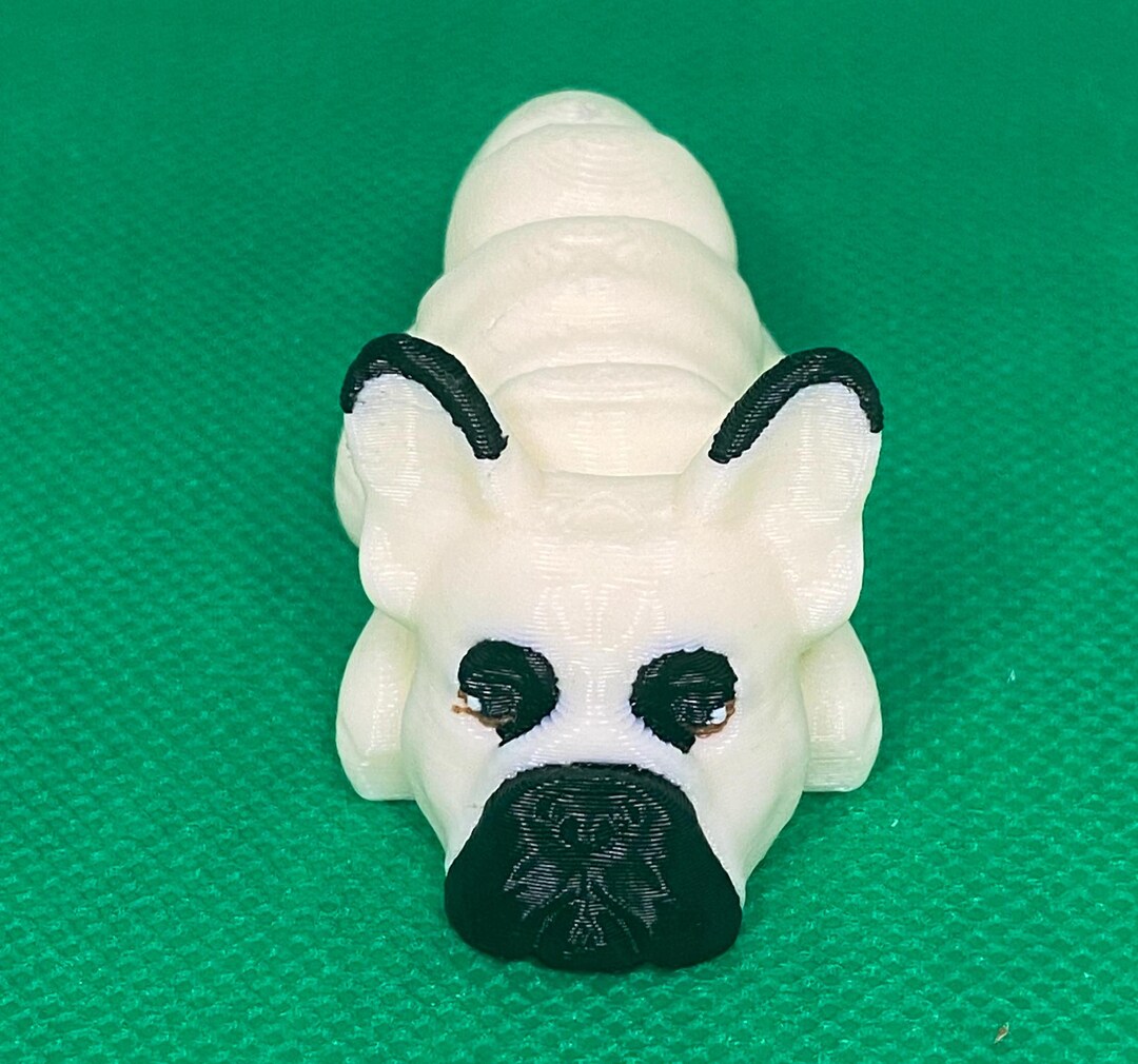 Adorable 3D Printed French Bulldog Puppy - Flexible and Full of Charm ...