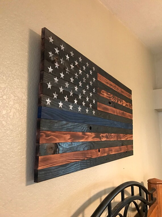 Extra Large wooden american flag | Etsy