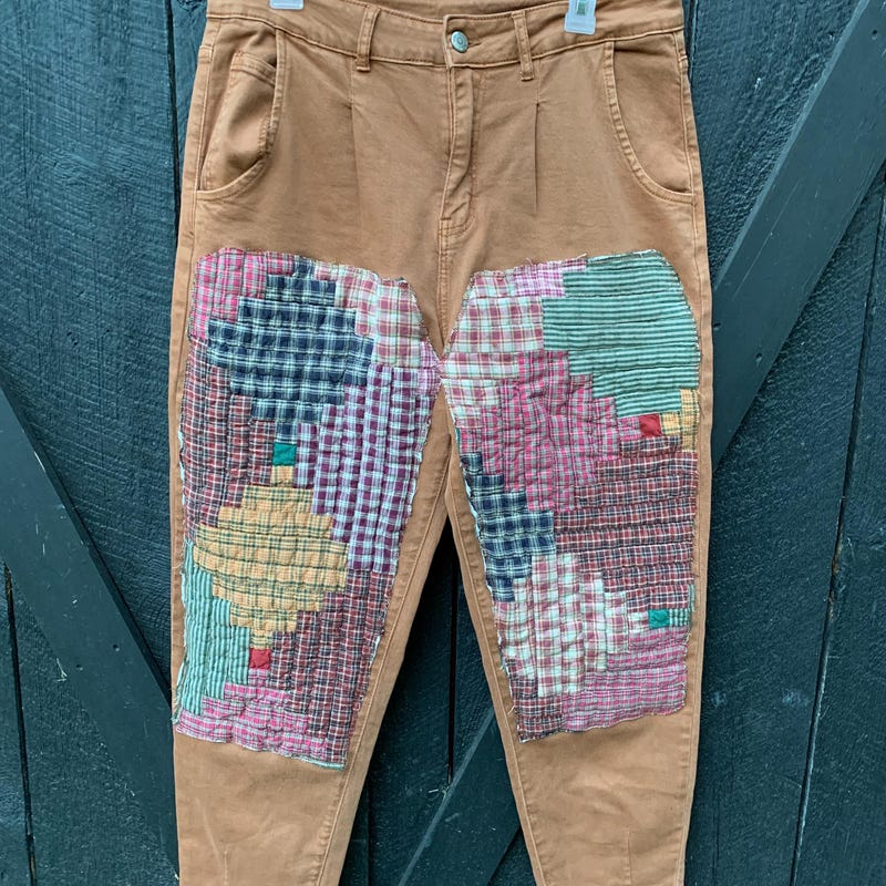Patch Pants - Etsy