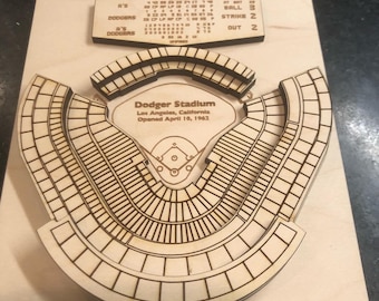 3d Laser Cut Stadium - Etsy