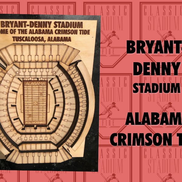 Bryant Denny Stadium Svg - Etsy