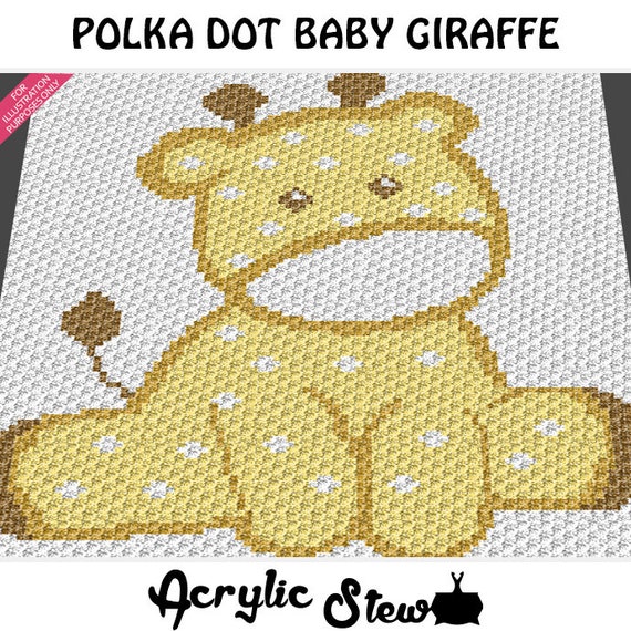 Baby Girl Graphgan Pattern Corner to Corner C2C Crochet