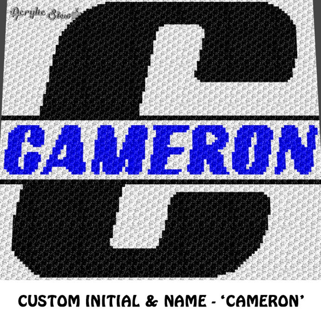Custom Graphgan Pattern - Corner to Corner - C2C - Custom Personal ...