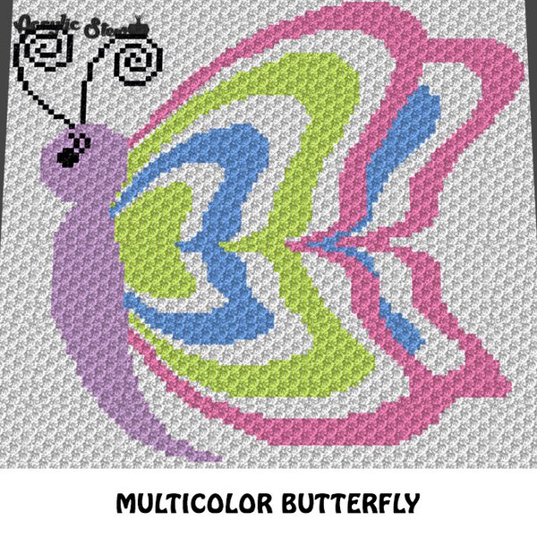 Butterfly Afghan - Etsy