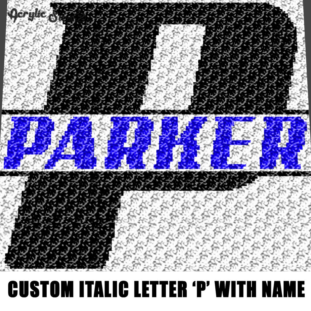 Custom Graphgan Pattern - Corner to Corner - C2C - Custom Personal ...