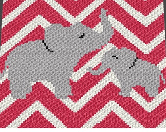 Baby Graphgan Pattern Corner to Corner C2C Baby Giraffe Monkey Lion ...