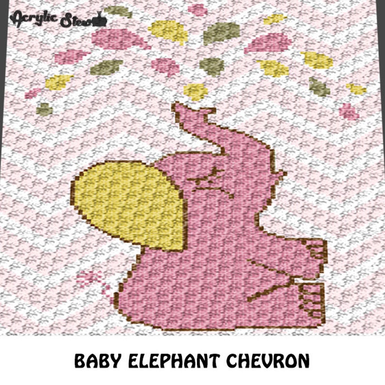 Baby Graphgan Pattern Corner to Corner C2C SC Baby - Etsy