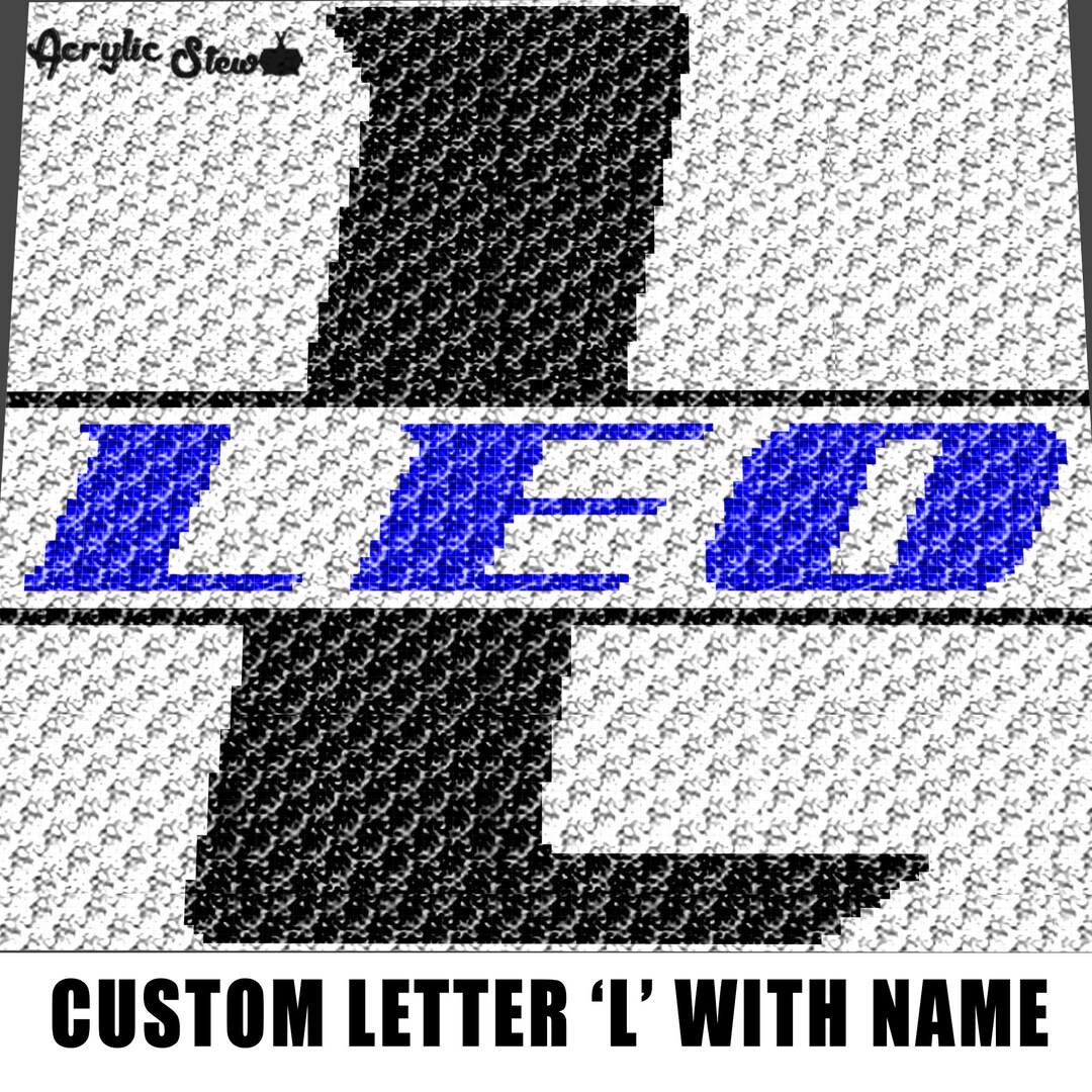 Custom Graphgan Pattern - Corner to Corner - C2C - Custom Personal ...