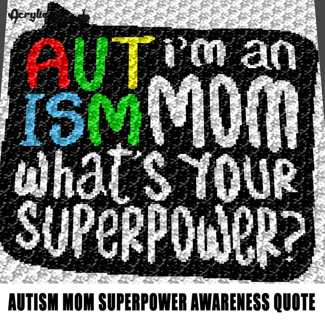 Graphgan Pattern - Corner to Corner - C2C - SC - Autism Mom Superpower ...