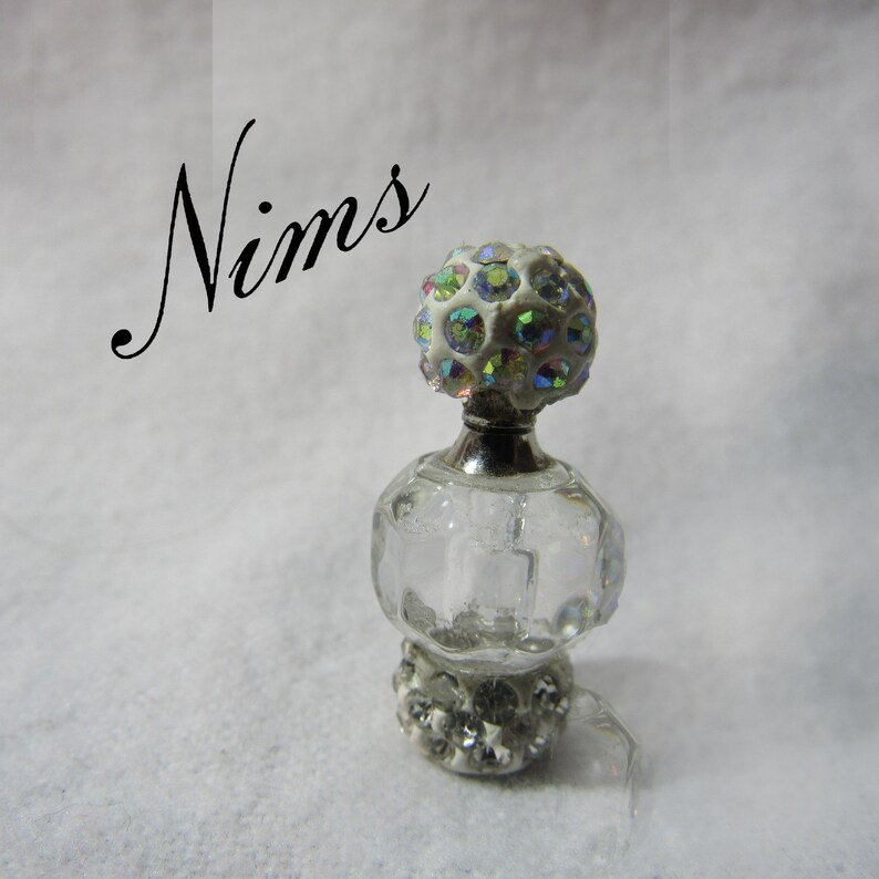 Beautiful real perfume bottle tiny mini miniature small | Etsy
