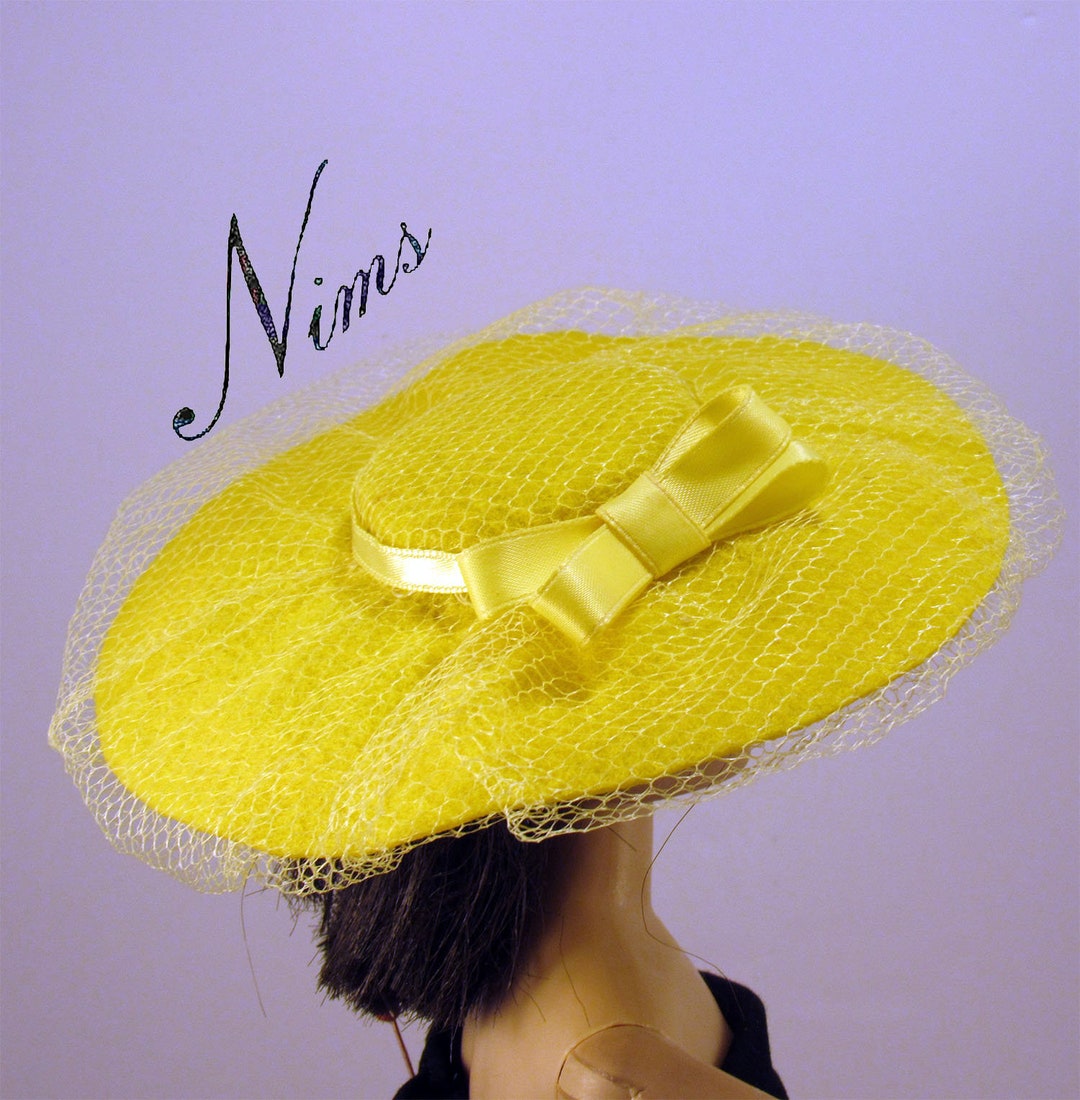 Terrific Yellow Hat for 16 Inch Fashion Dolls Tonner - Etsy
