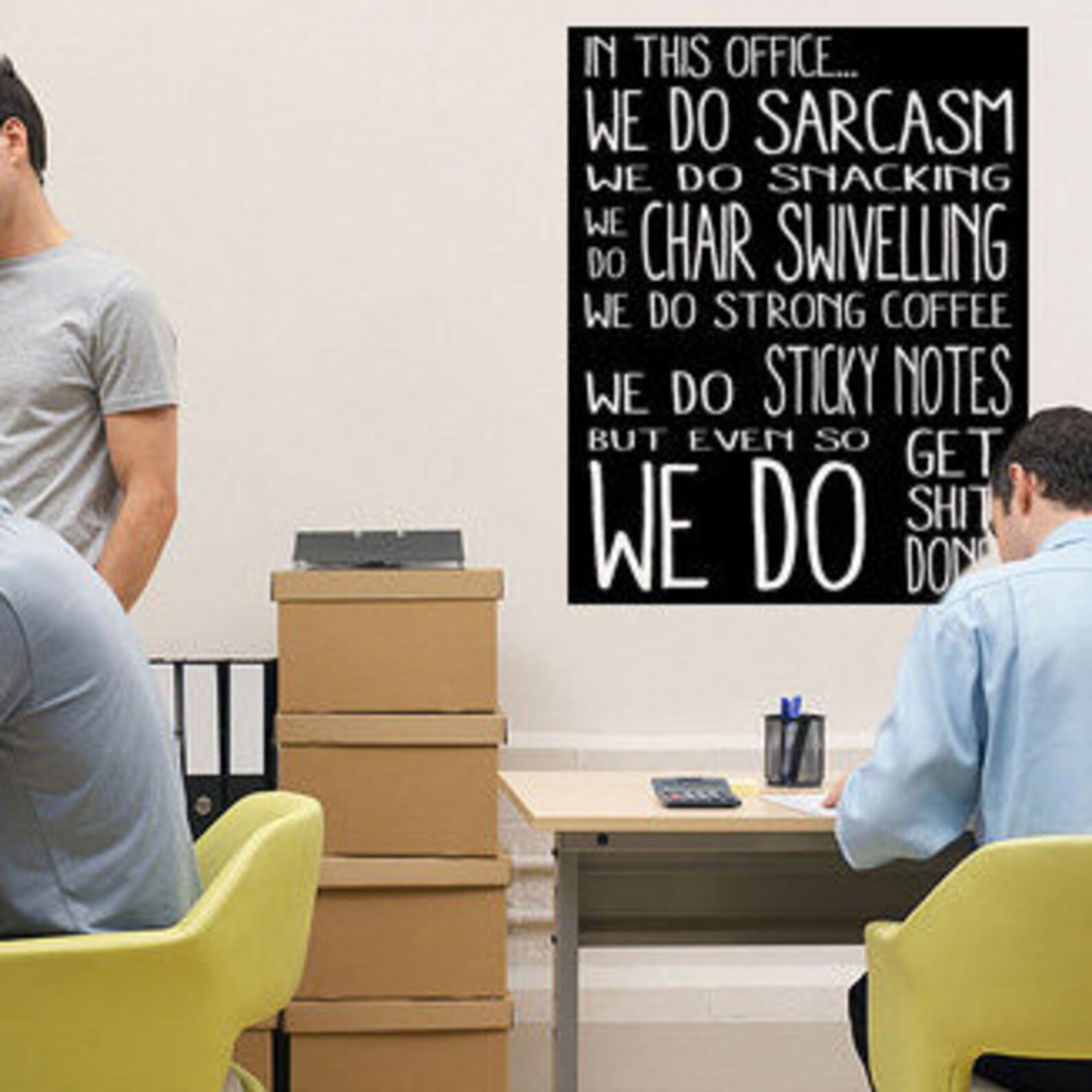 Funny Office Wall Art Digital Office Download Quote Print - Etsy Canada