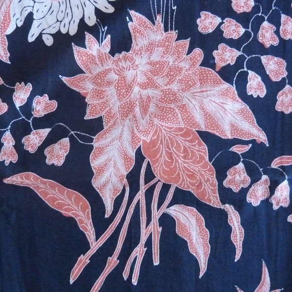 Indonesian Batik Fabric - Etsy