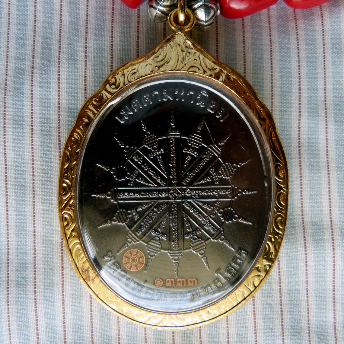 Copper Amulet Necklace Replica of Antique Tibetan Necklace - Etsy