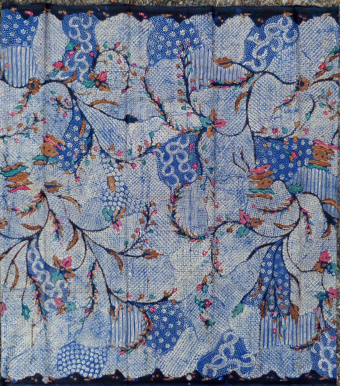 Batik Cotton Sarong Fabric Handmade Indonesian Batik Kain Tulis From ...