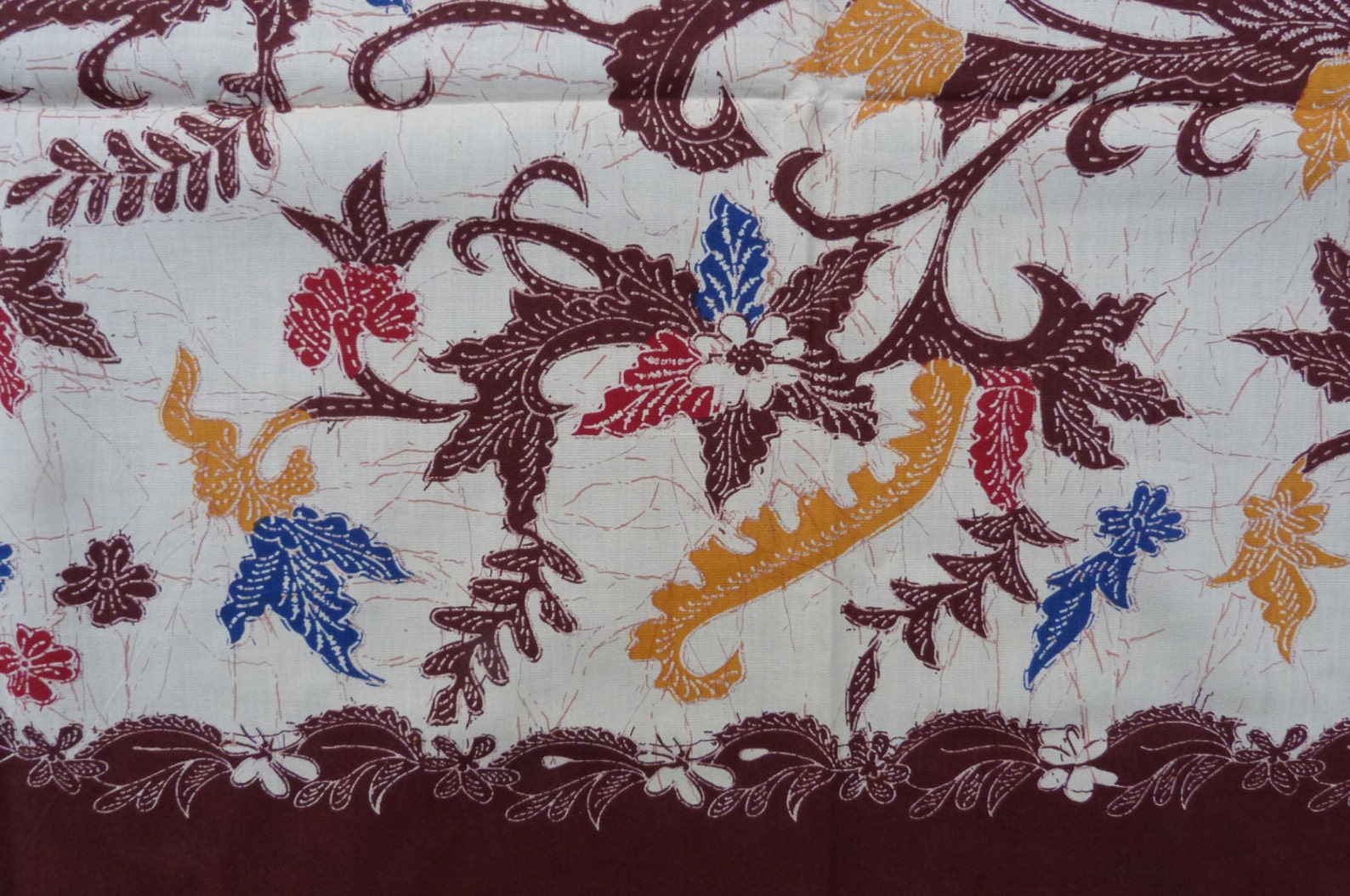 Batik Cotton Sarong Fabric Batik Handmade Indonesian Kain - Etsy