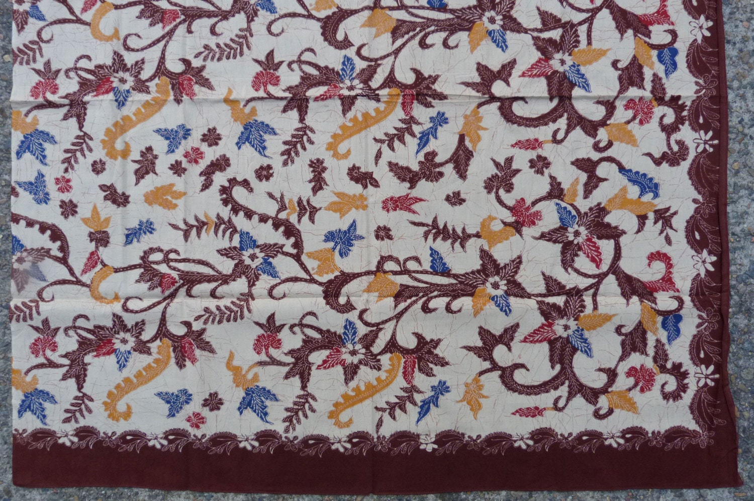 Batik Cotton Sarong Fabric Batik Handmade Indonesian Kain - Etsy