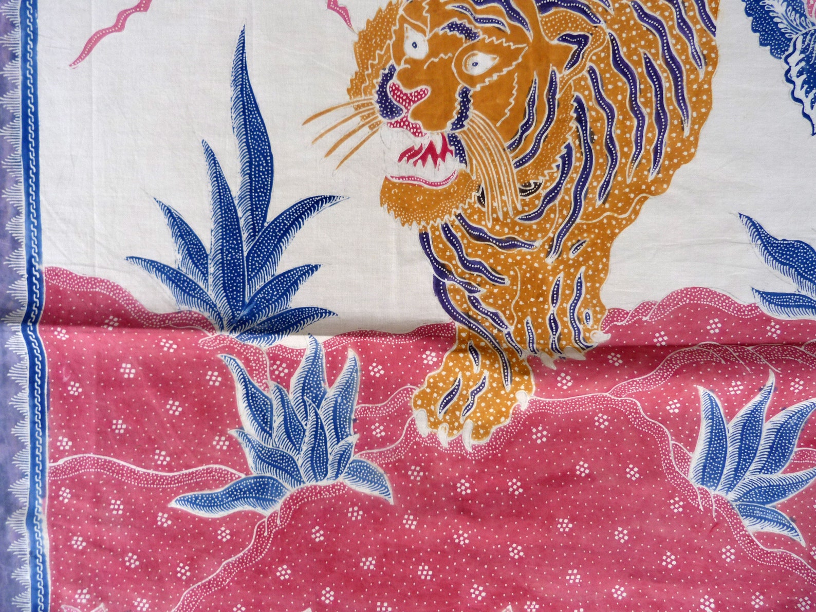 Batik Cotton Sarong Fabric Fully Handmade Indonesian Batik - Etsy