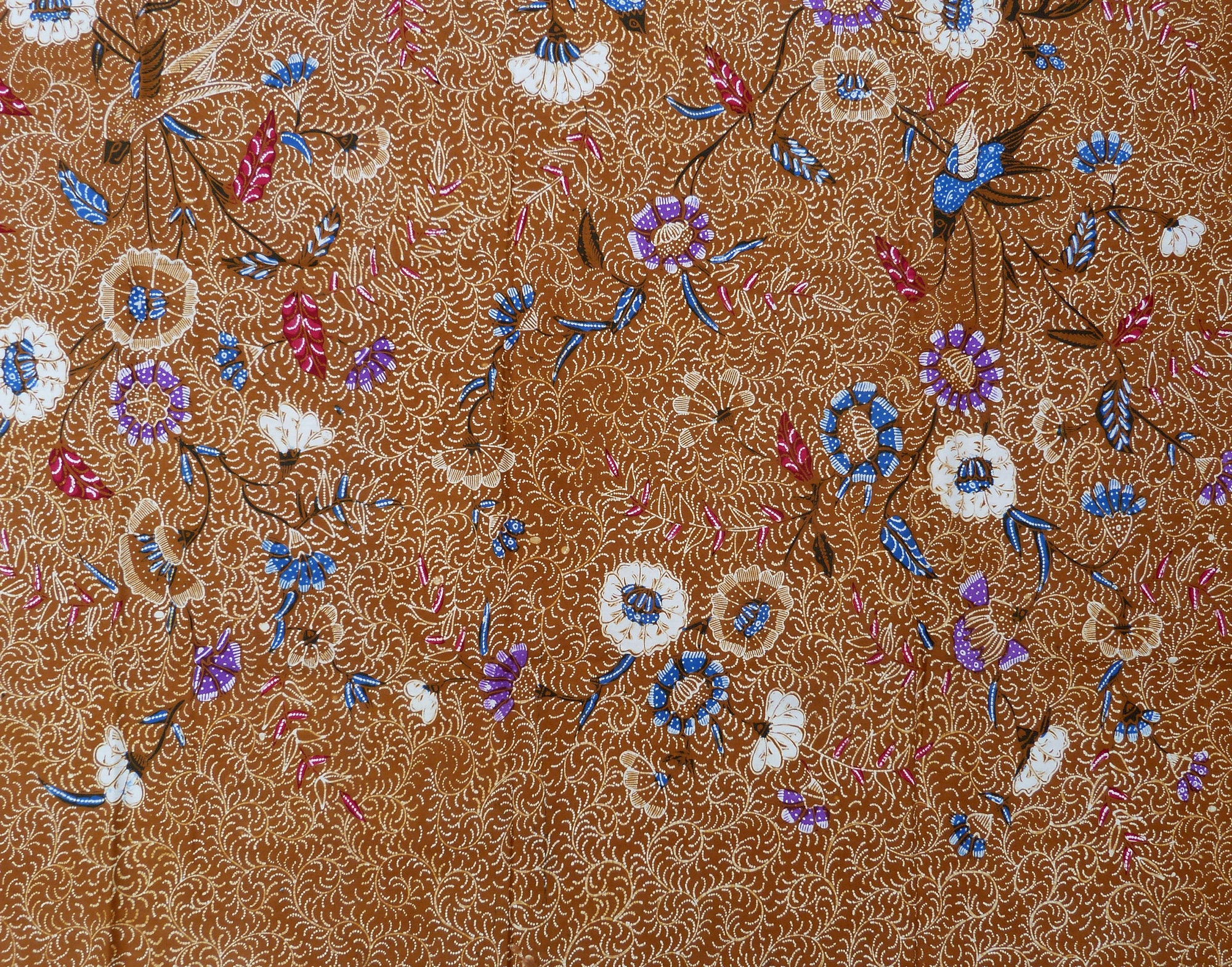 Batik algodón sarong tela hecha a mano indonesio Batik Kain Tulis de ...