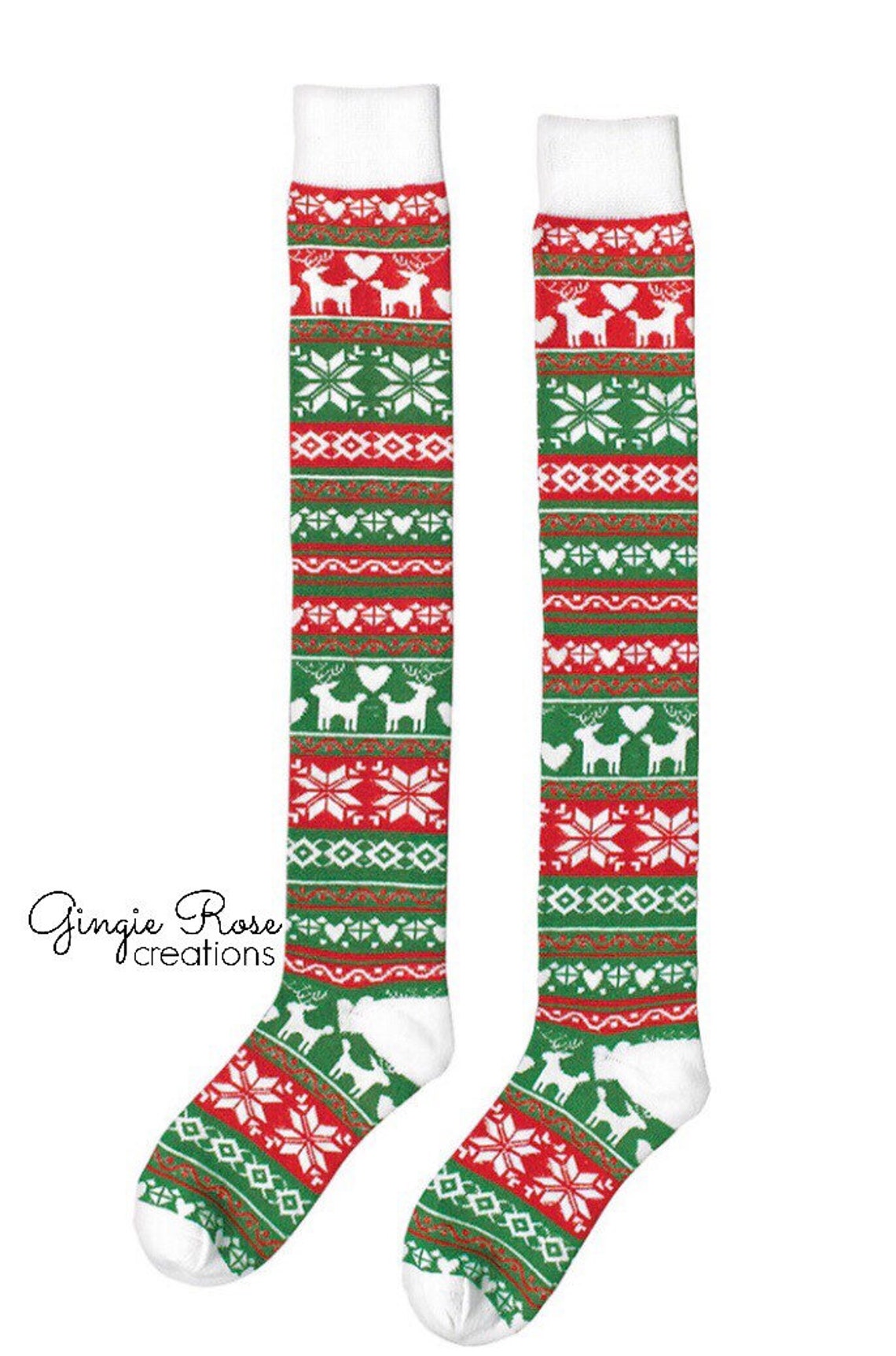 Ugly Christmas Sweater Socks Holiday Christmas Socks | Etsy