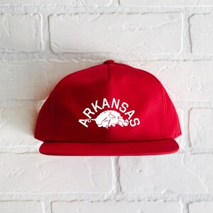 Arkansas Razorbacks Hat Vintage Razorbacks Hat University of Arkansas ...