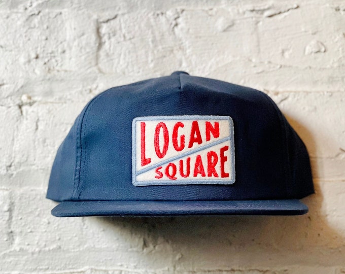 Logan Square Hat - Vintage Chicago Hat | Chicago Neighborhood Hat ...