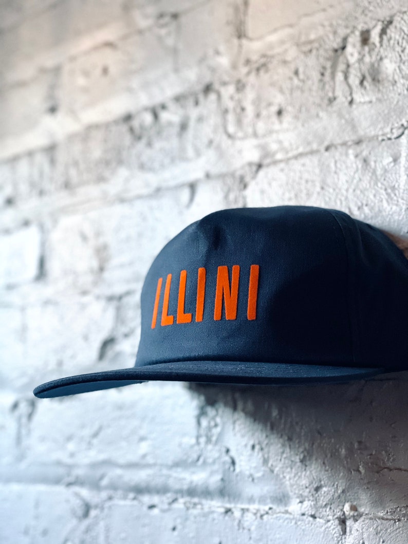 Fighting Illini Hat Vintage Illinois Hat Retro U of I Hat - Etsy