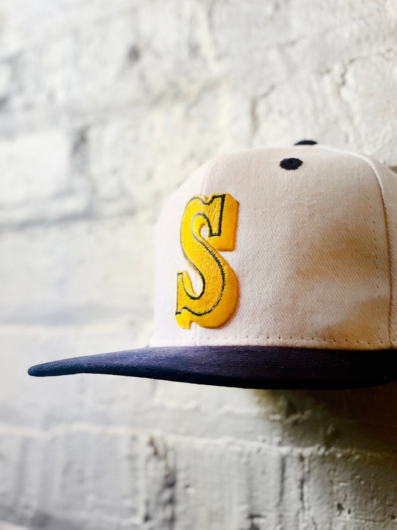 Seattle Mariners Hat Vintage Mariners Hat Vintage Seattle - Etsy