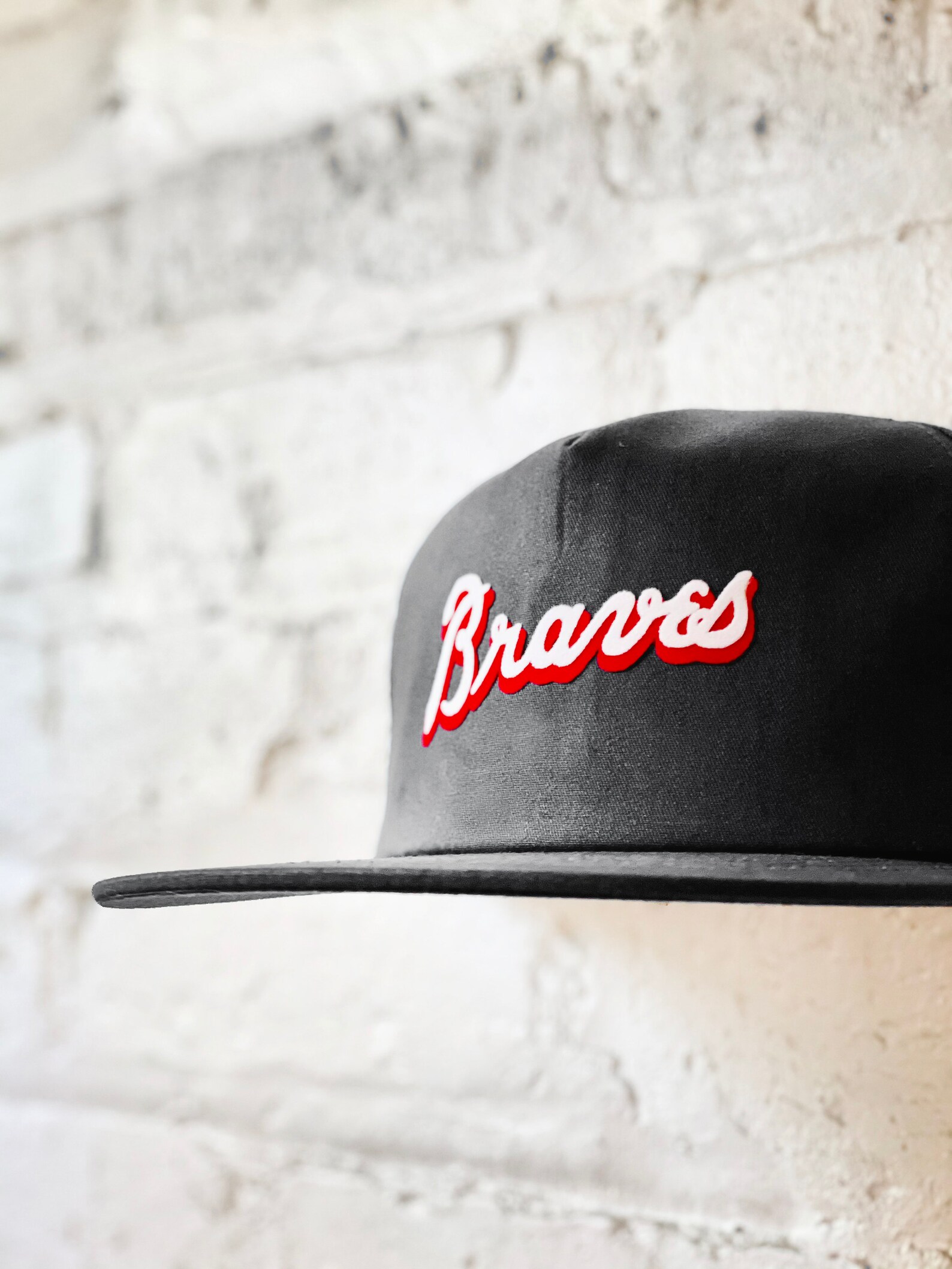 Atlanta Braves Hat Vintage Braves Hat Braves Baseball - Etsy