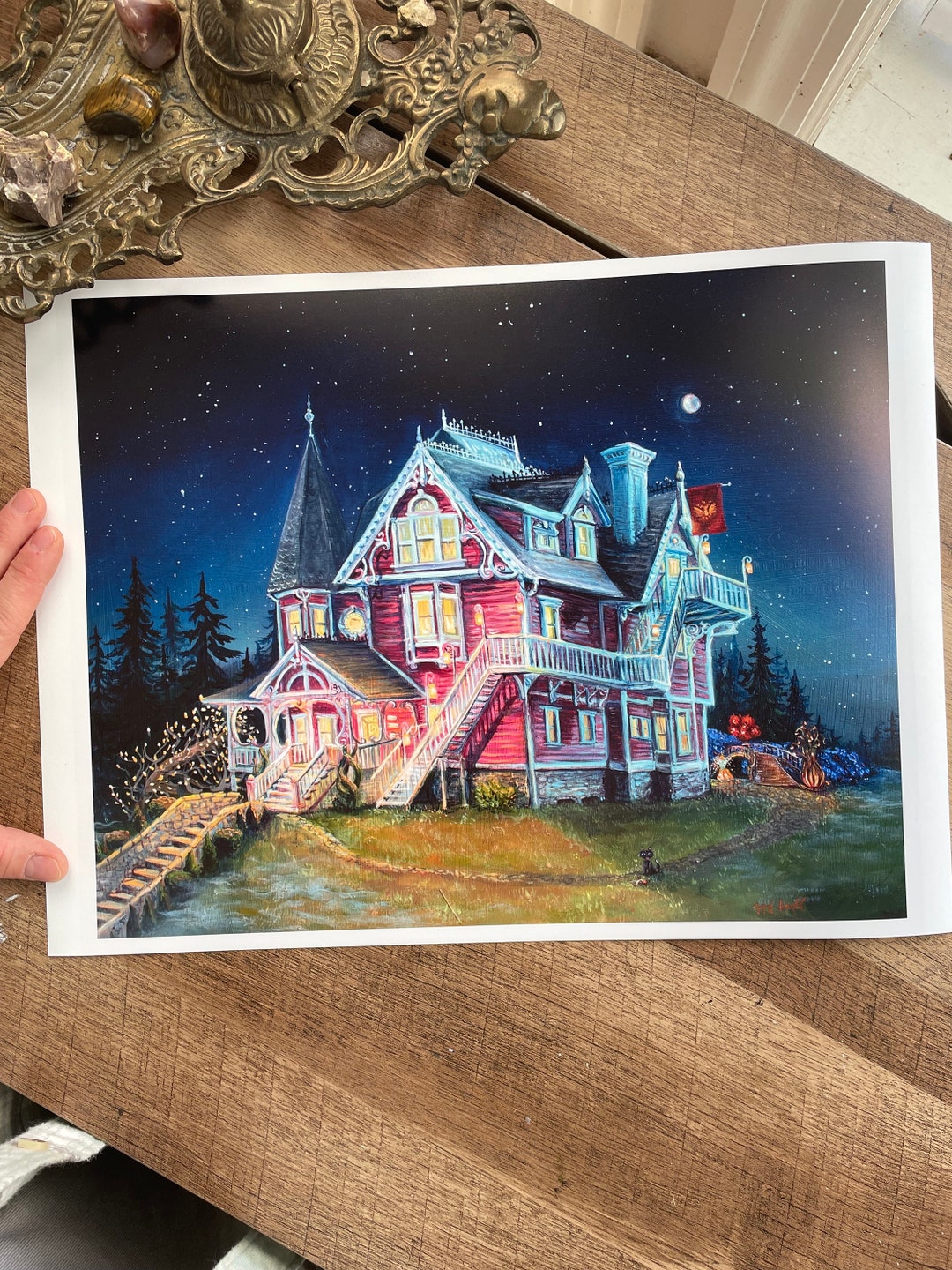 Pink Palace Print - Etsy