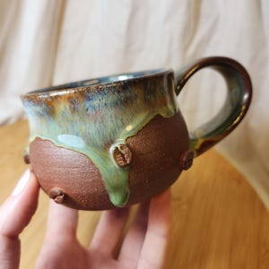 Handmade Green Coffee Bean Mug - Etsy