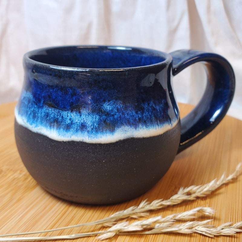 Blue Coffee Mug - Etsy