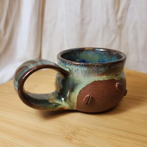 Handmade Green Coffee Bean Mug - Etsy